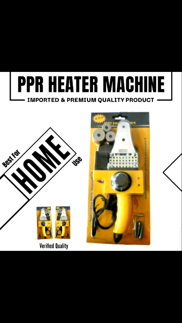 PPRC Heater Pipe Welding Machine || Temperature Controlled PPRC Heater ...