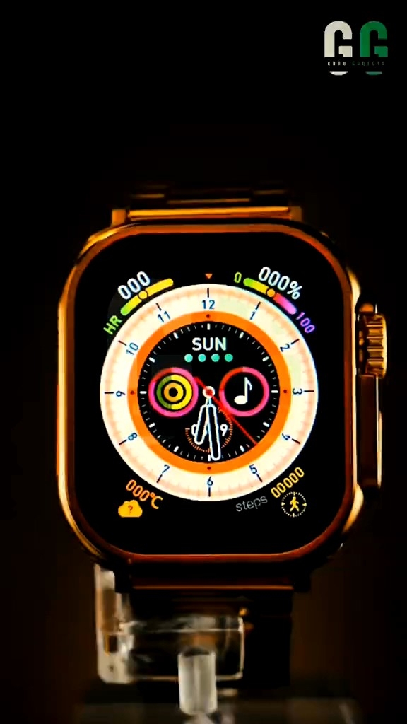 G9 Ultra pro Smartwatch | Golden Edition | Bluetooth Calling Smart ...