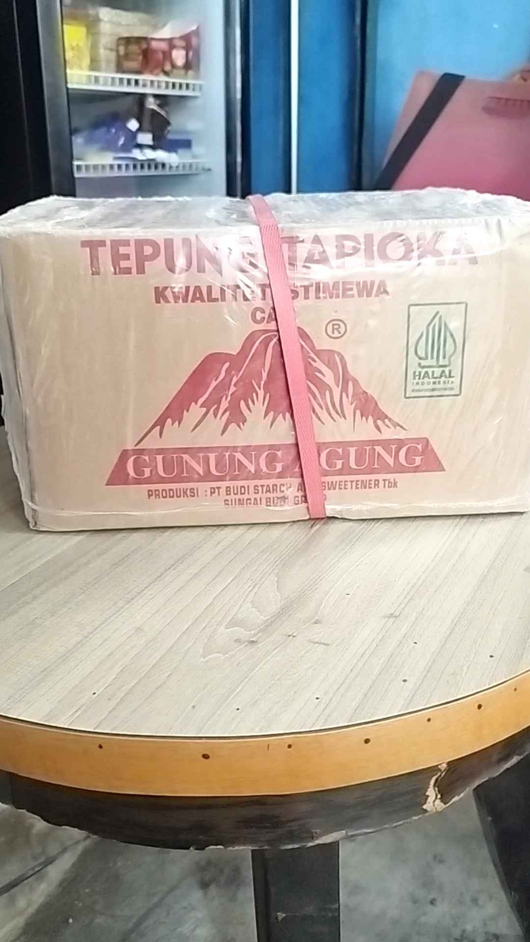 Tepung Tapioka Sagu Gunung Agung Merah 500gr - 1 Karton x 20 Pack ...