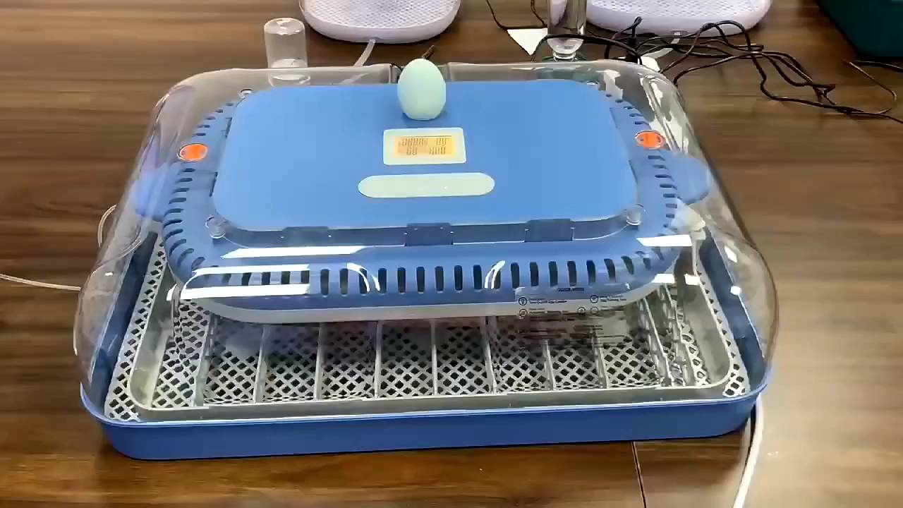 70 Eggs Full Automatic Incubator Dual Supply AC/DC, Dual Humidity ...