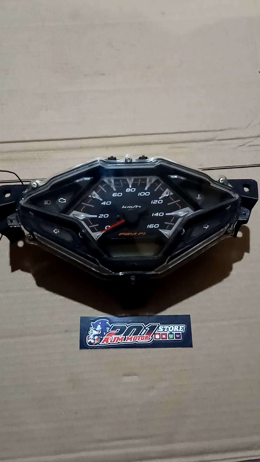 Speedometer kilometer Honda Vario 125 Fi led K60 layar oren Original ...