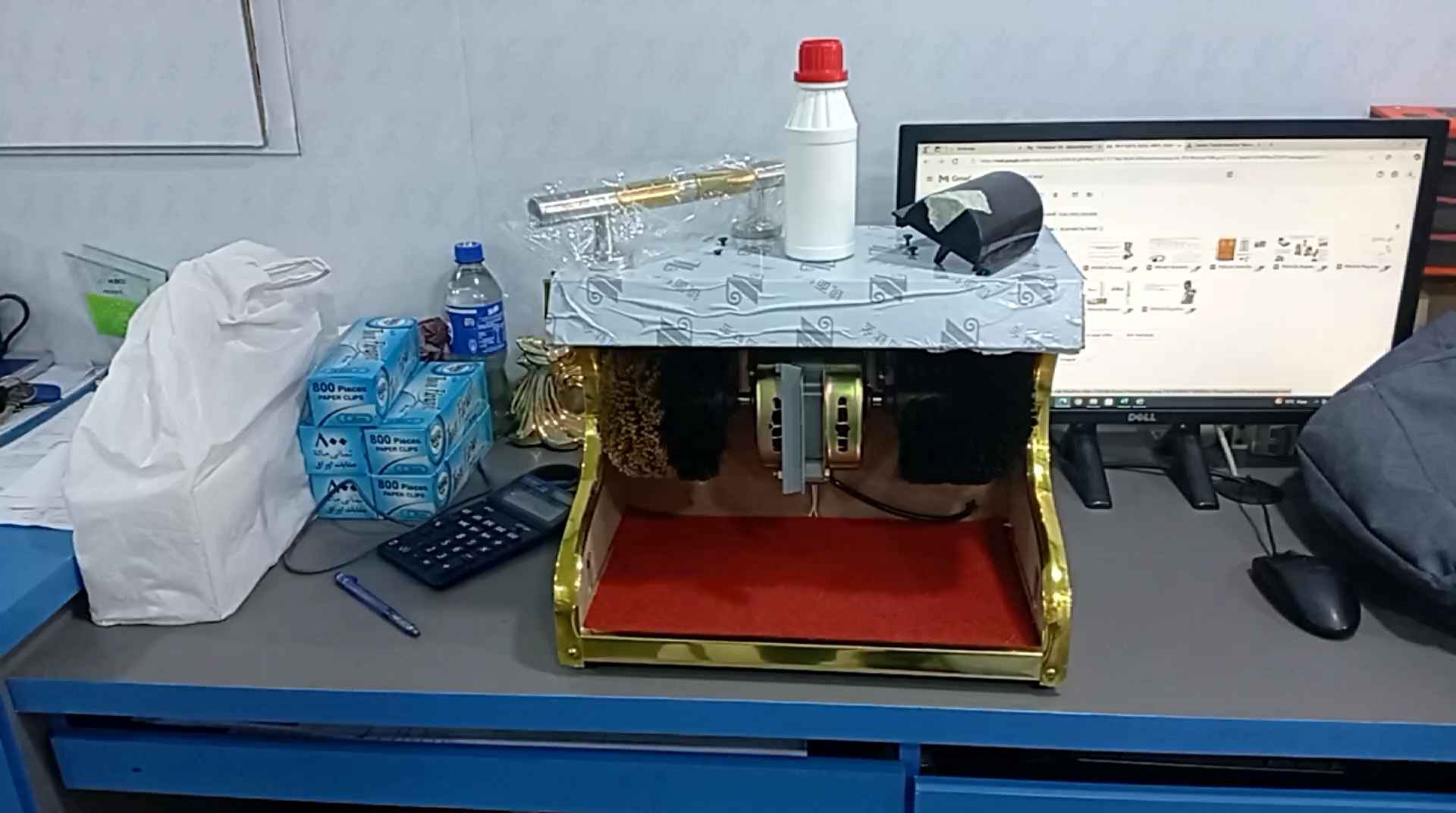 Shoe Polish Machine - Automatic Shoe polish Machine - Dust remover ...