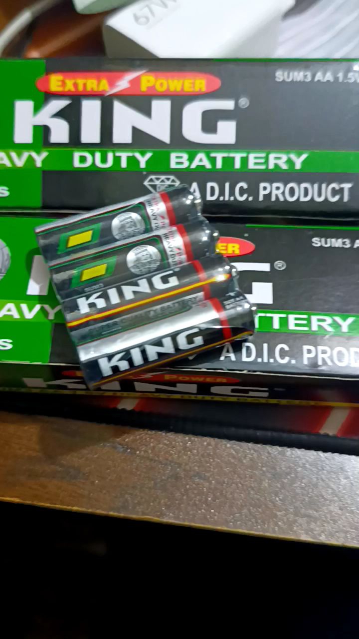 KING CELL AA Heavy-Duty 1.5V Batteries – 24-Pack | Long-Lasting Power ...
