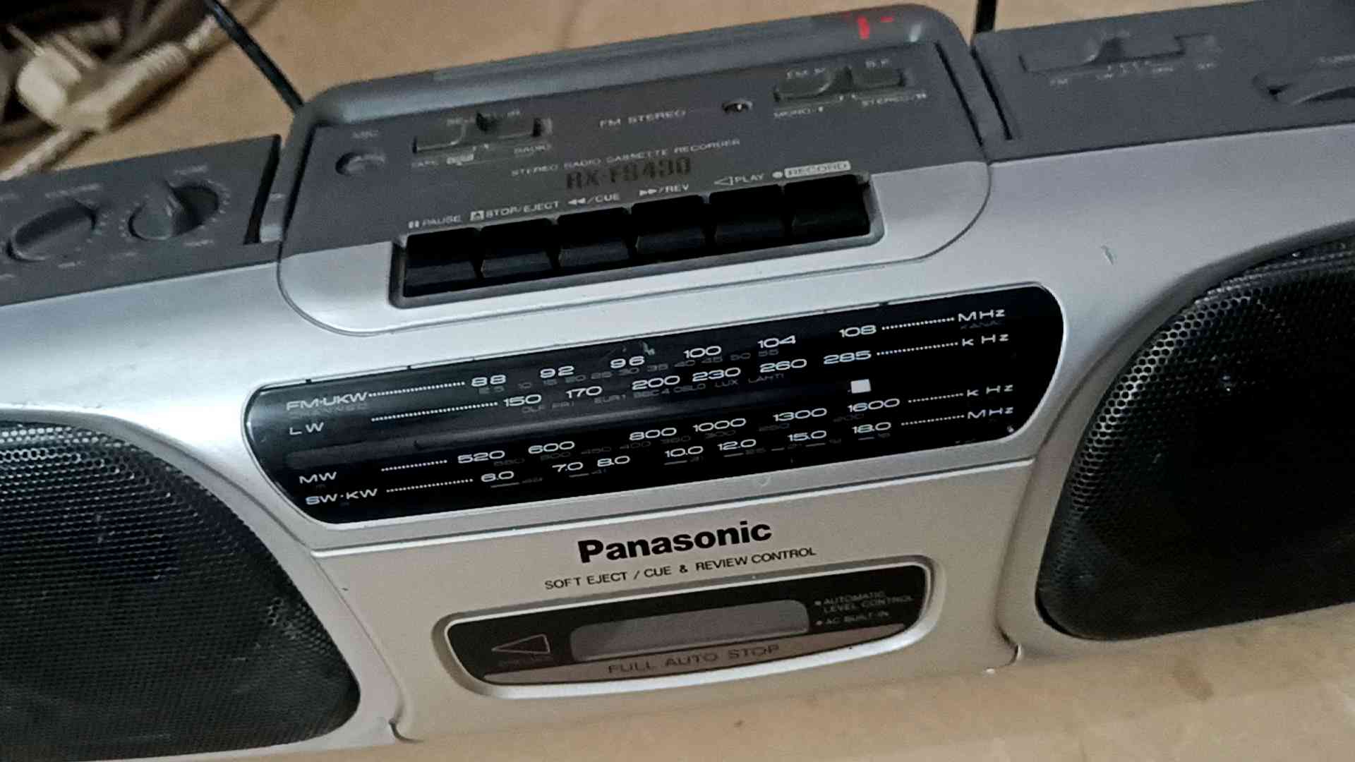 Cassette player Panasonic Rx F8430 with 4 band Radio | Daraz.pk