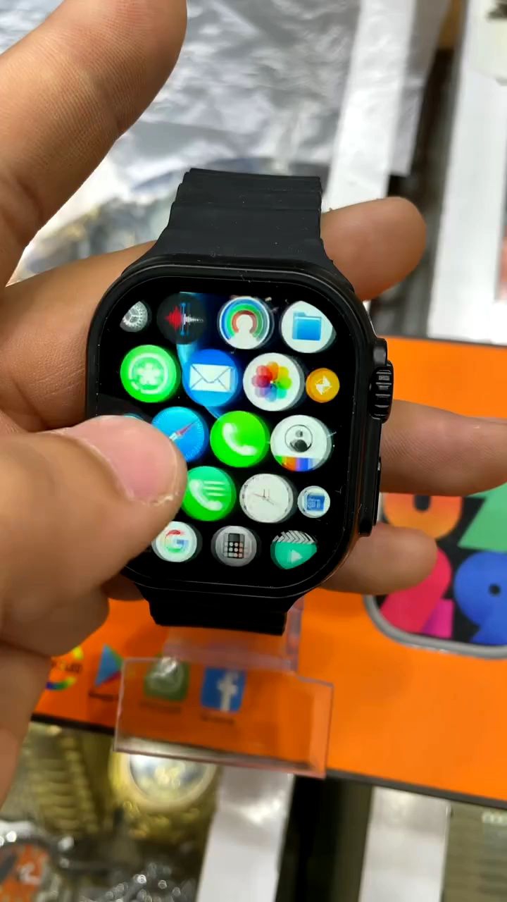 Smart Watch T1000 Ultra Waterproof, Sim, Touch Controls long battery ...