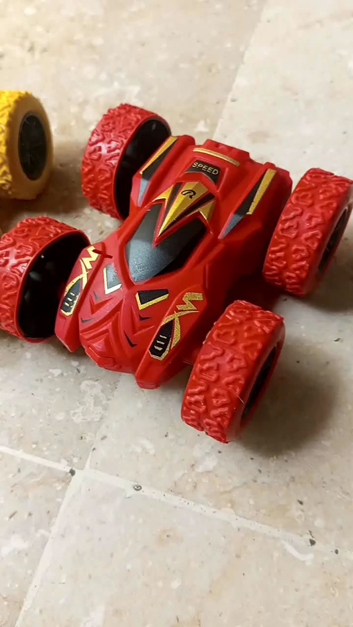 Monster Stunt Car for Kids – Wall Climbing Friction-Powered Toy in 3 ...