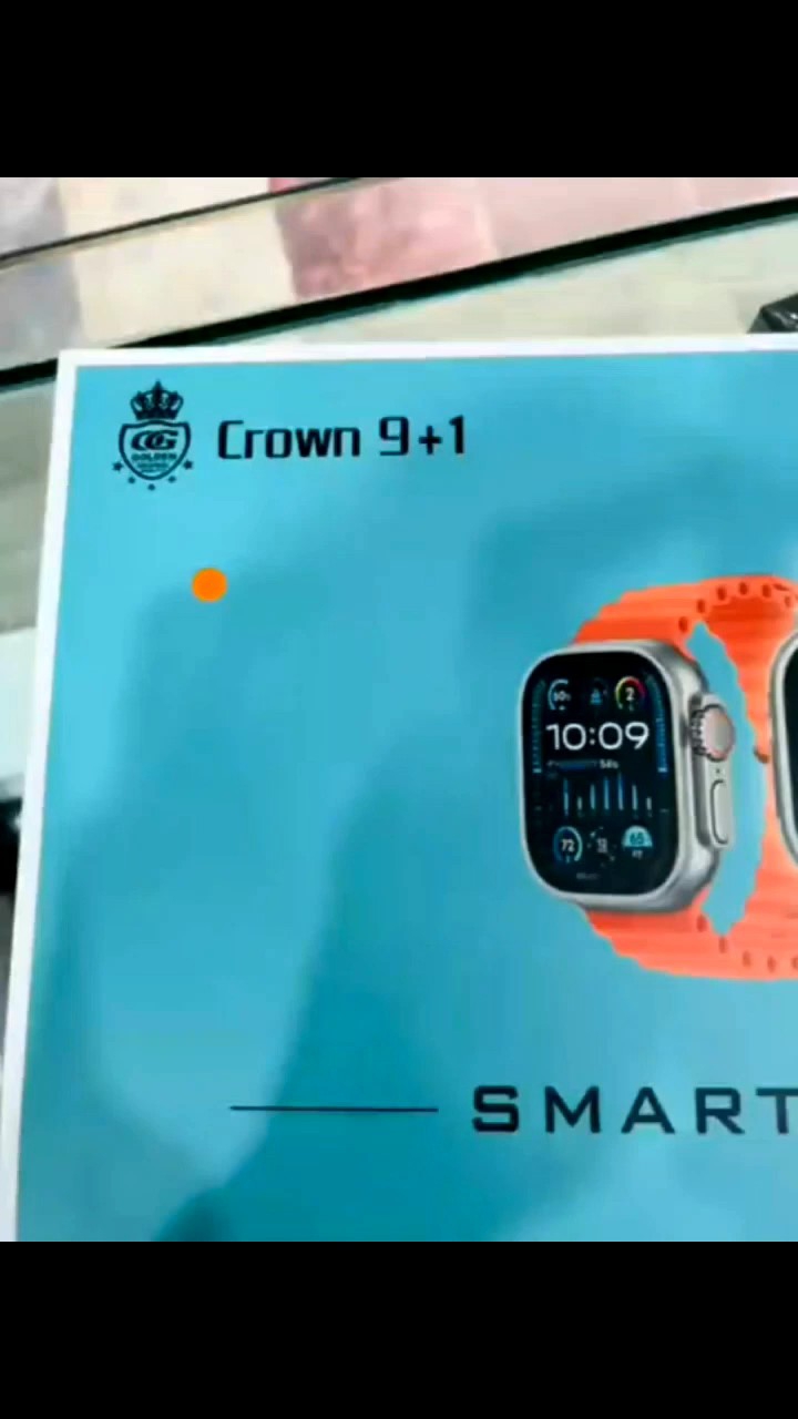 Crown Ultra-2 ( 9 in 1 ) Straps Smart Watch New Edition Metal Body Big ...