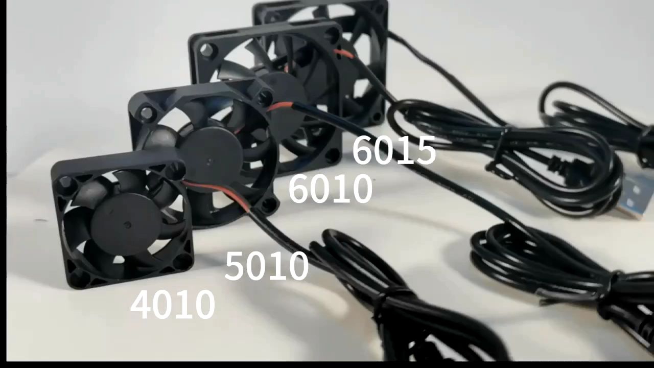 Cooling Fans DC 5V USB Brushless - Compact Replacement for Small ...