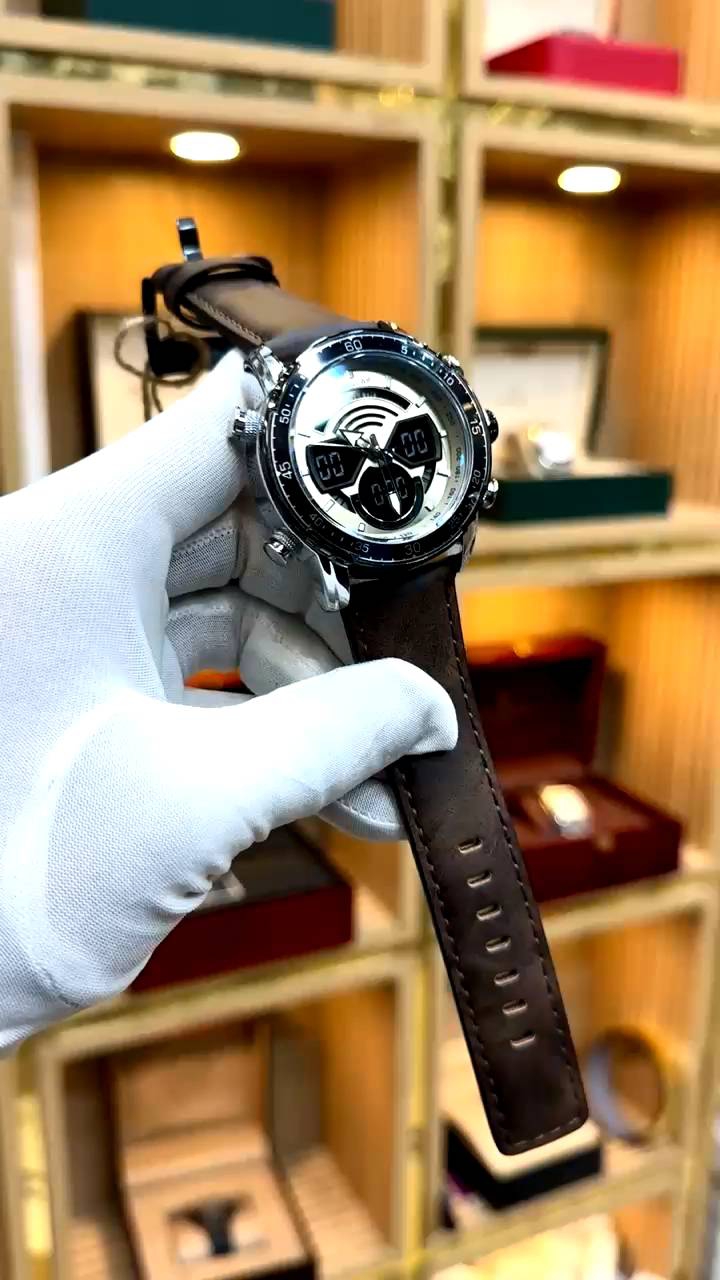 Original Men's Tubular Watch | New Model | Analog + Digital Display ...