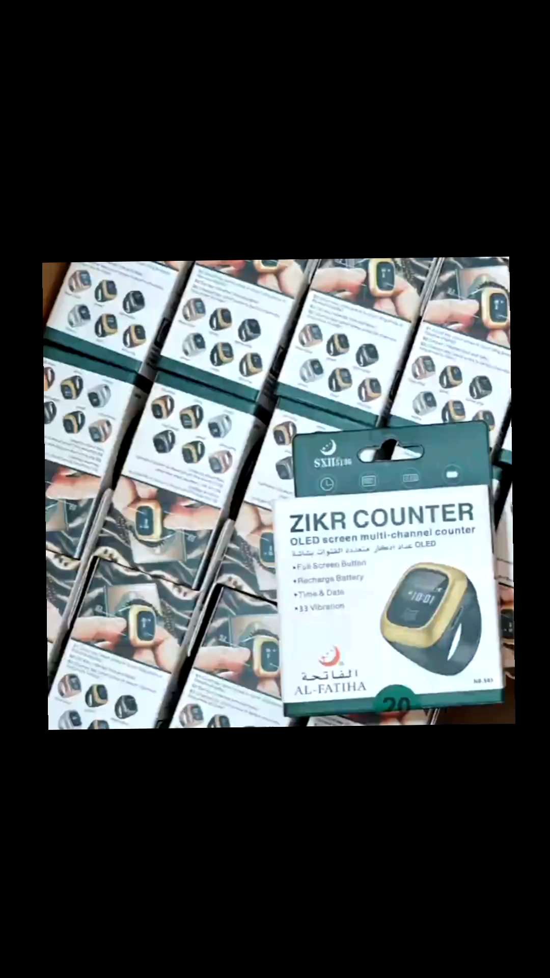 New Dijital Counter . OLED Display Finger Counter Time Reminder Tasbih ...