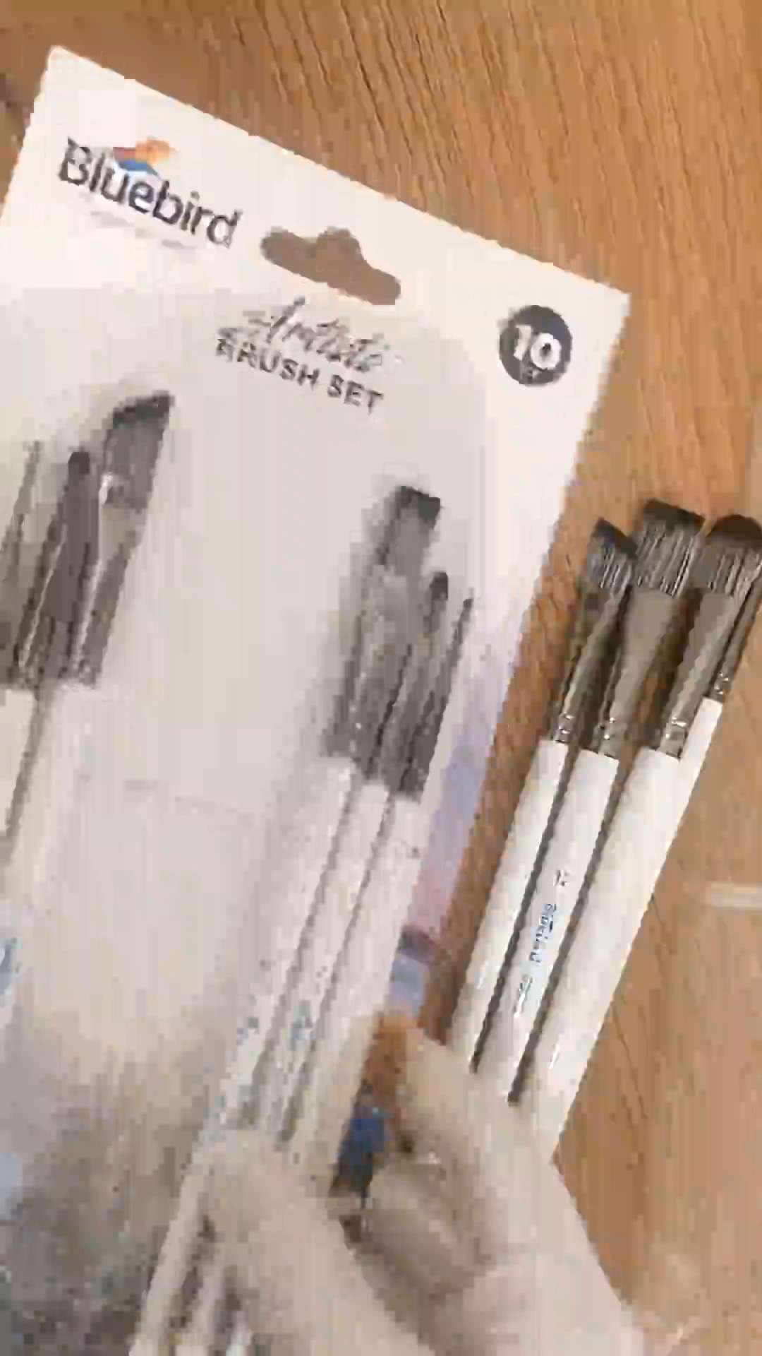 Bluebird Classic Mix Art Brush Set of 10 – Premium Acrylic & Watercolor ...