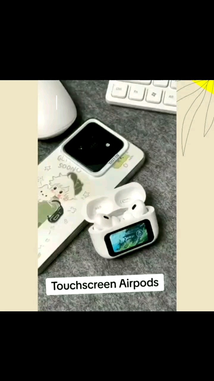 A9 Pro Airpods | Touch Screen | Wireless Earbuds | Bluetooth Connection ...