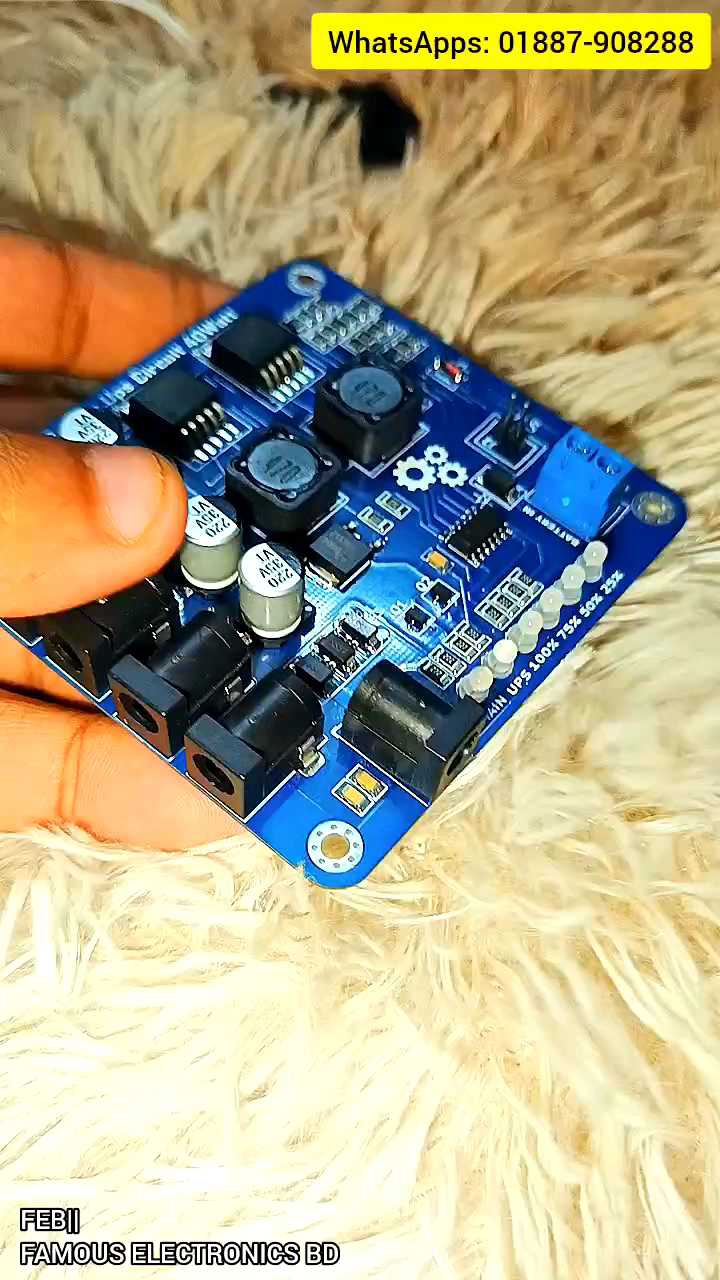 Mini Router UPS Board 40W Battery Charger Board 11.1V 40 Watt | Daraz ...