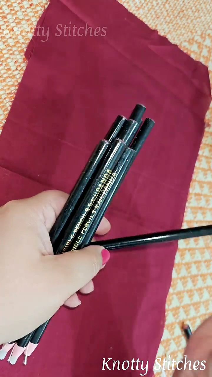Fabrick Cut-Free Invisible Wax Pencil for Writing Marking on Fabric ...
